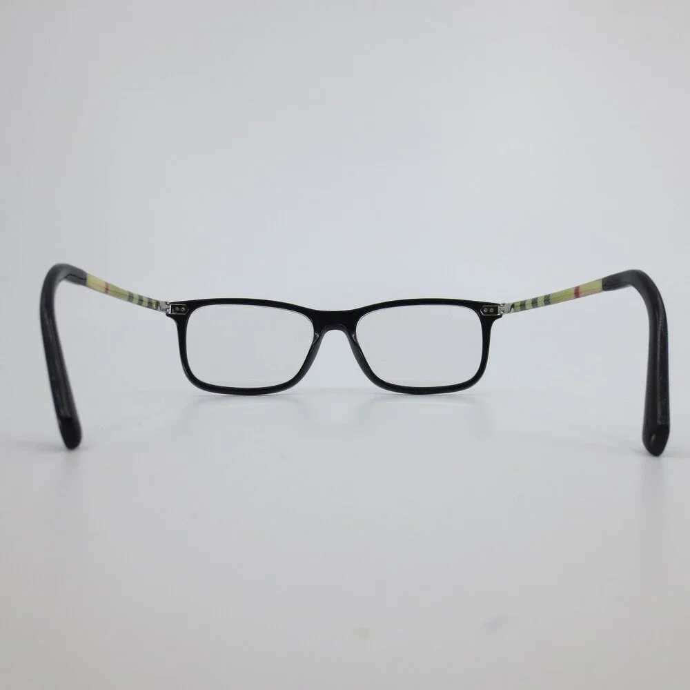 Burberry | Accessories | Burberry Eyeglasses Black Silver Rectangular ...